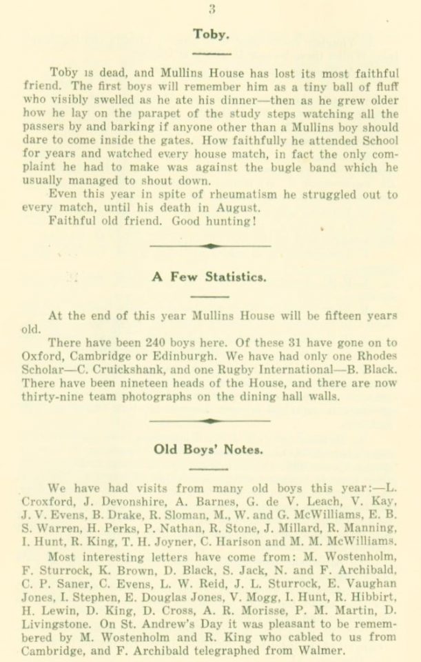 1920s to 1940s – Foundation Office